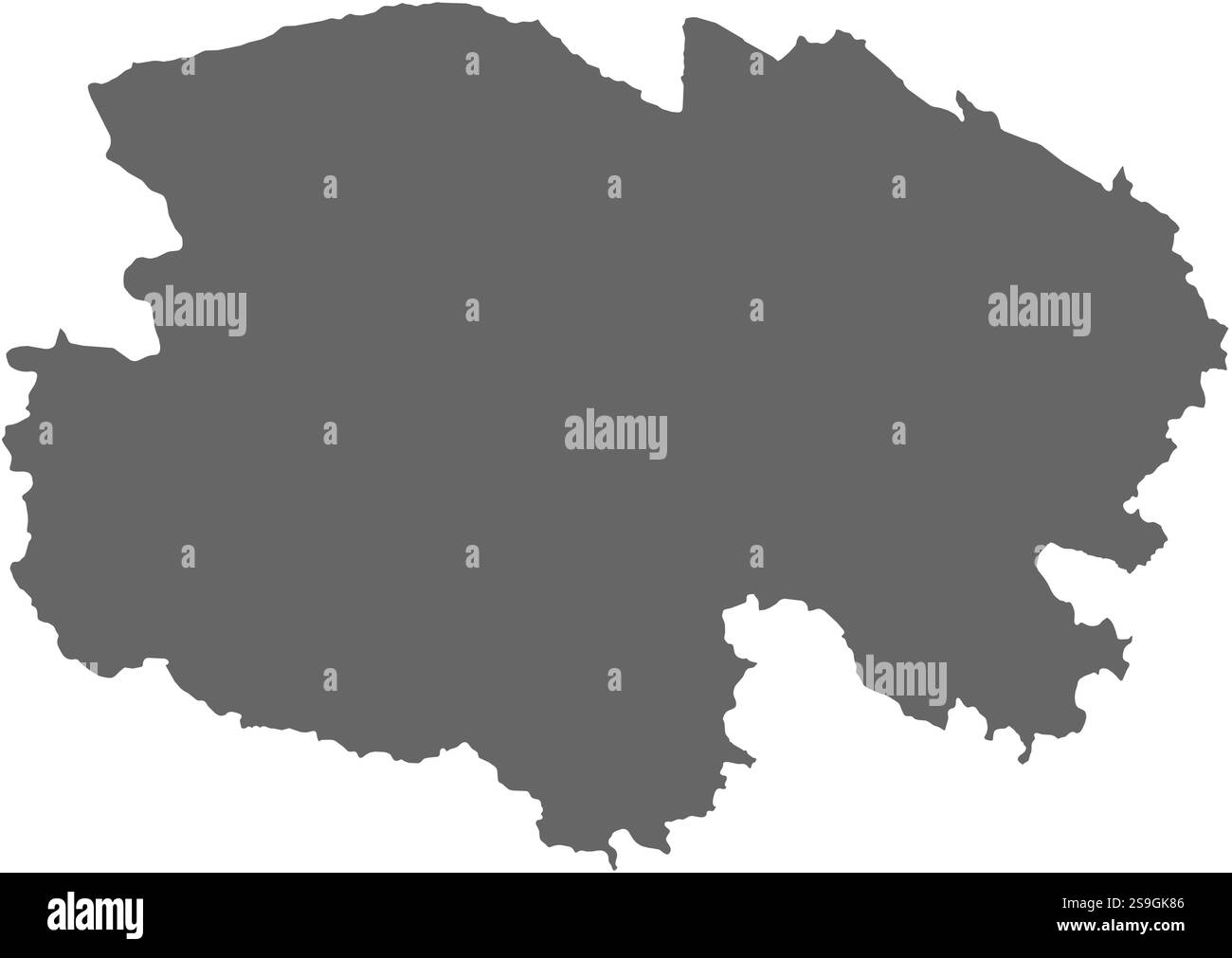 Map of Qinghai, a province of China Stock Vector Image & Art - Alamy