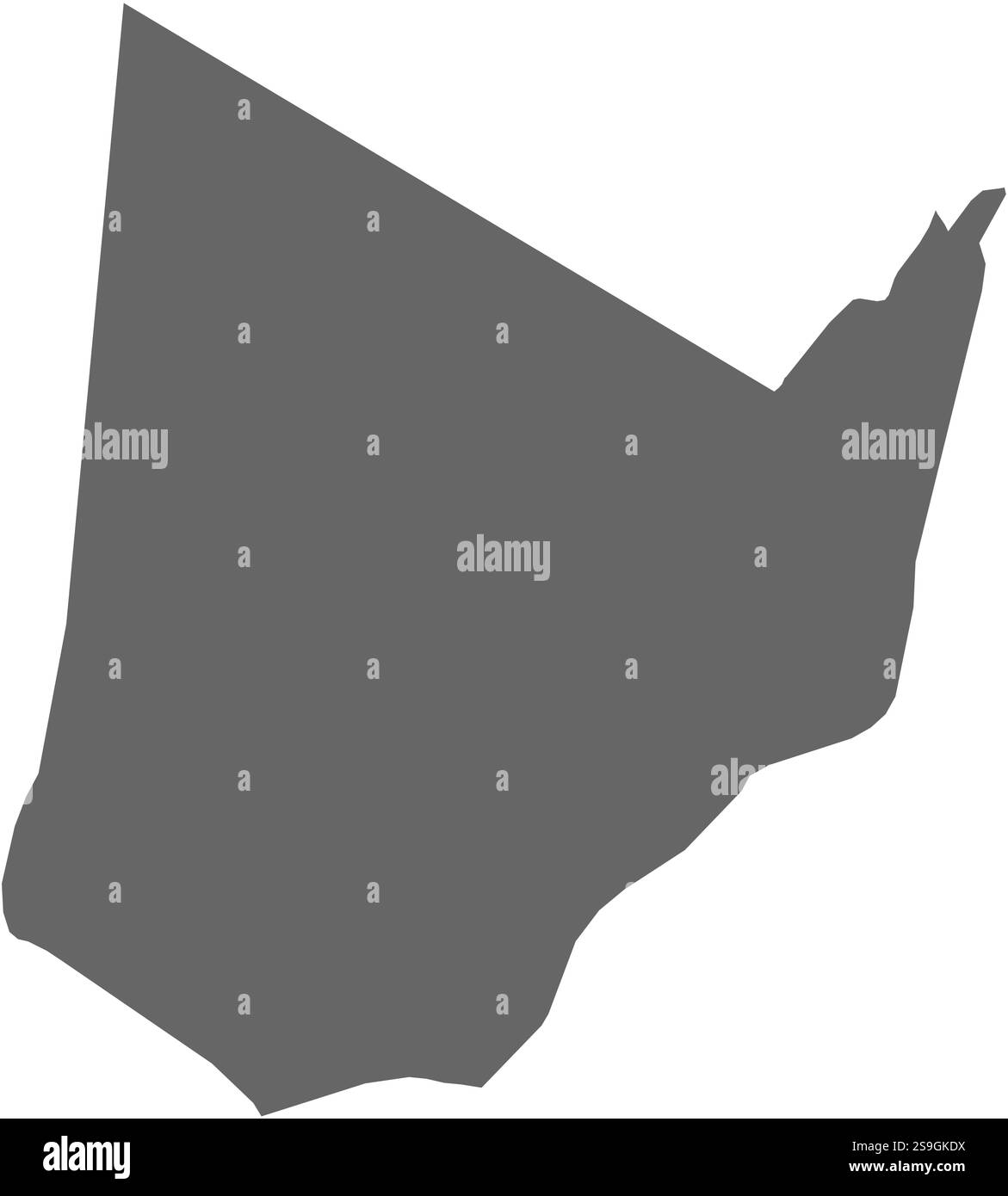 Kgatleng outline map hi-res stock photography and images - Alamy