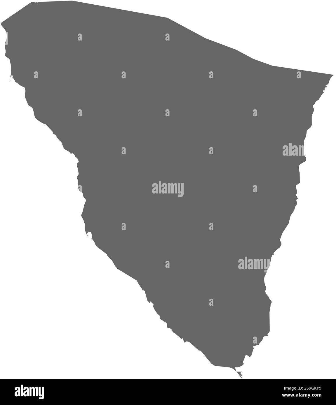 Map of South Sinai, a province of Egypt Stock Vector Image & Art - Alamy