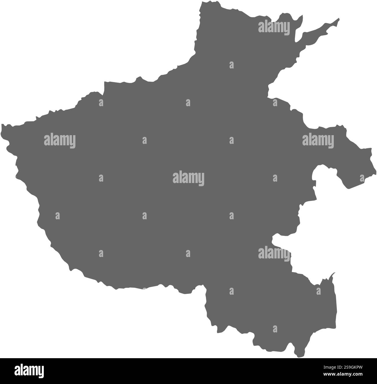 Map henan province china hi-res stock photography and images - Alamy