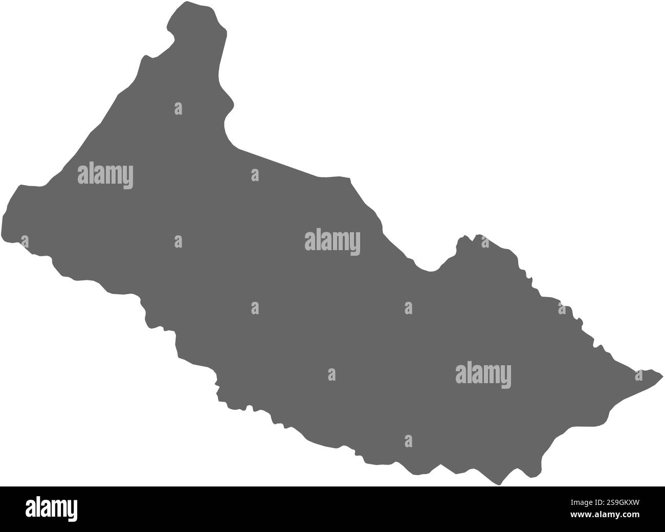 Map of Caqueta, a province of Colombia Stock Vector Image & Art - Alamy