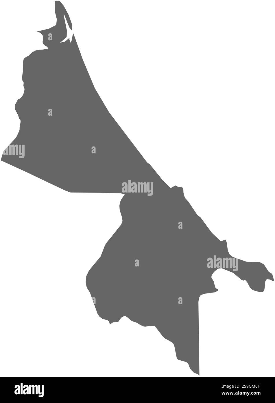 Limon province map hi-res stock photography and images - Alamy