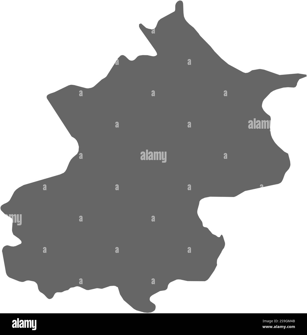 Map of Beijing, a province of China Stock Vector Image & Art - Alamy