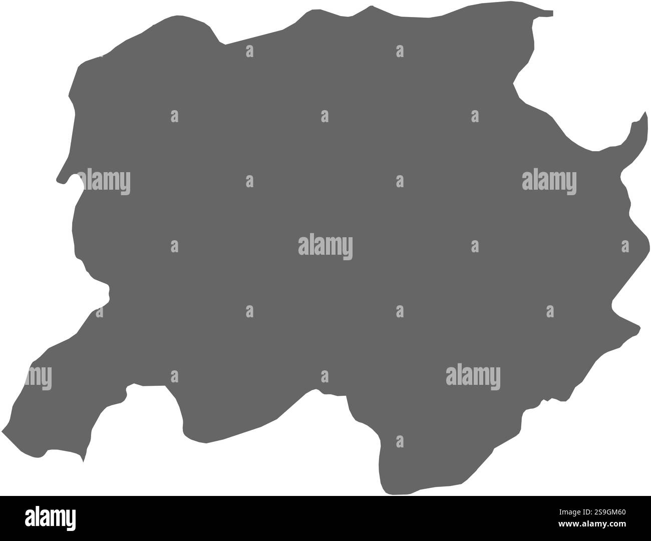 Map of Labé, a province of Guinea Stock Vector Image & Art - Alamy