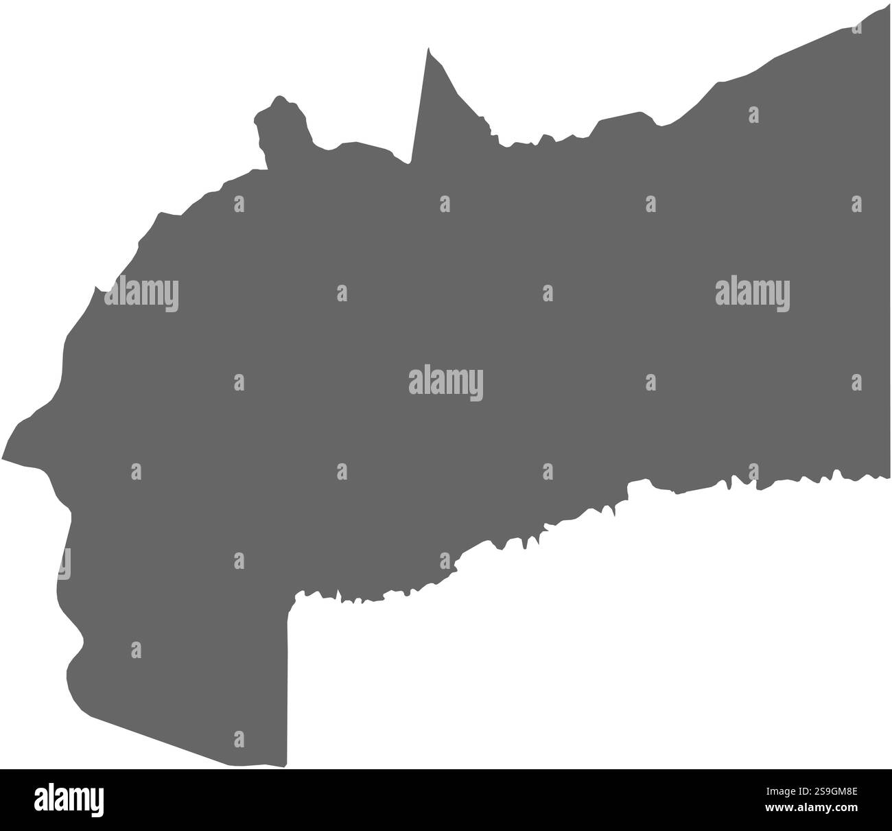Map of Meta, a province of Colombia Stock Vector Image & Art - Alamy