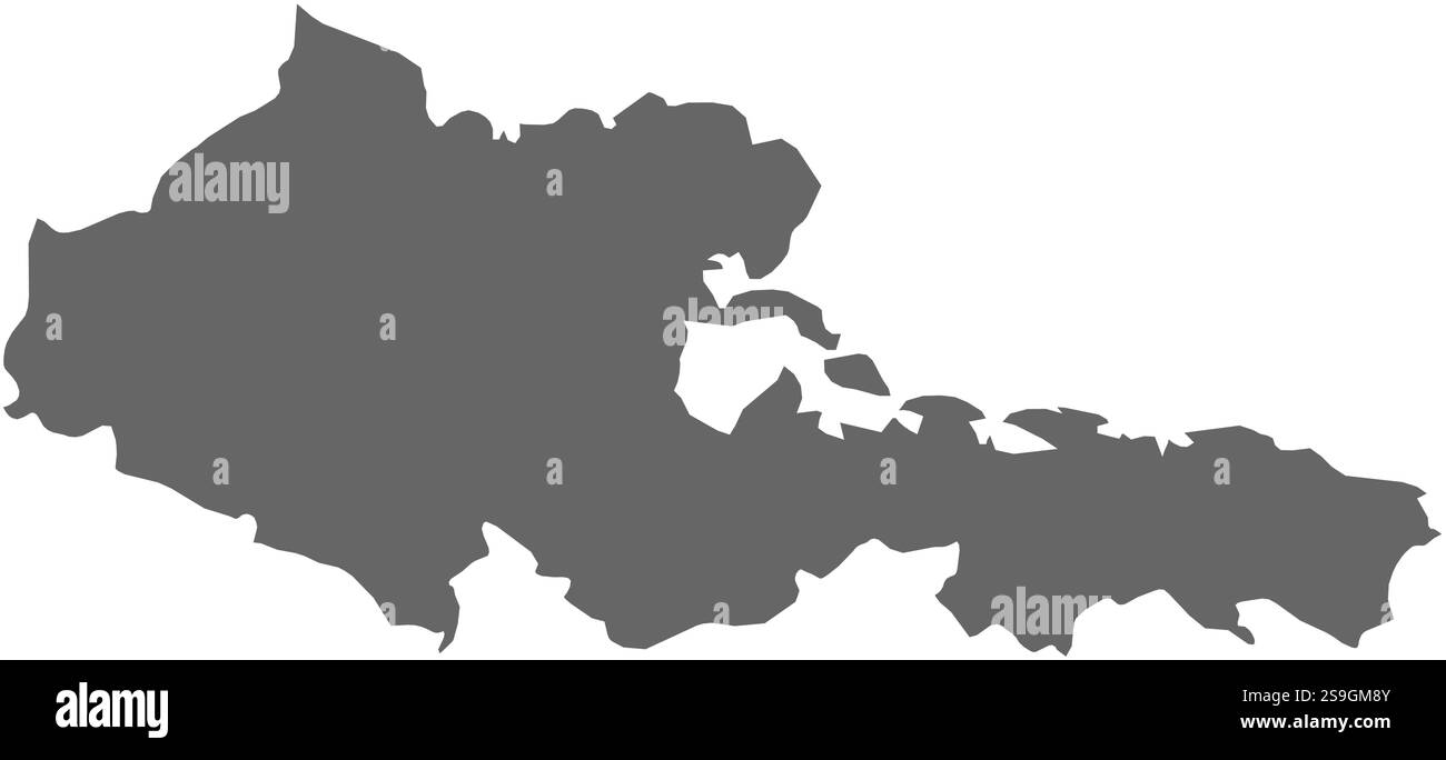 Map of Holguín, a province of Cuba Stock Vector Image & Art - Alamy