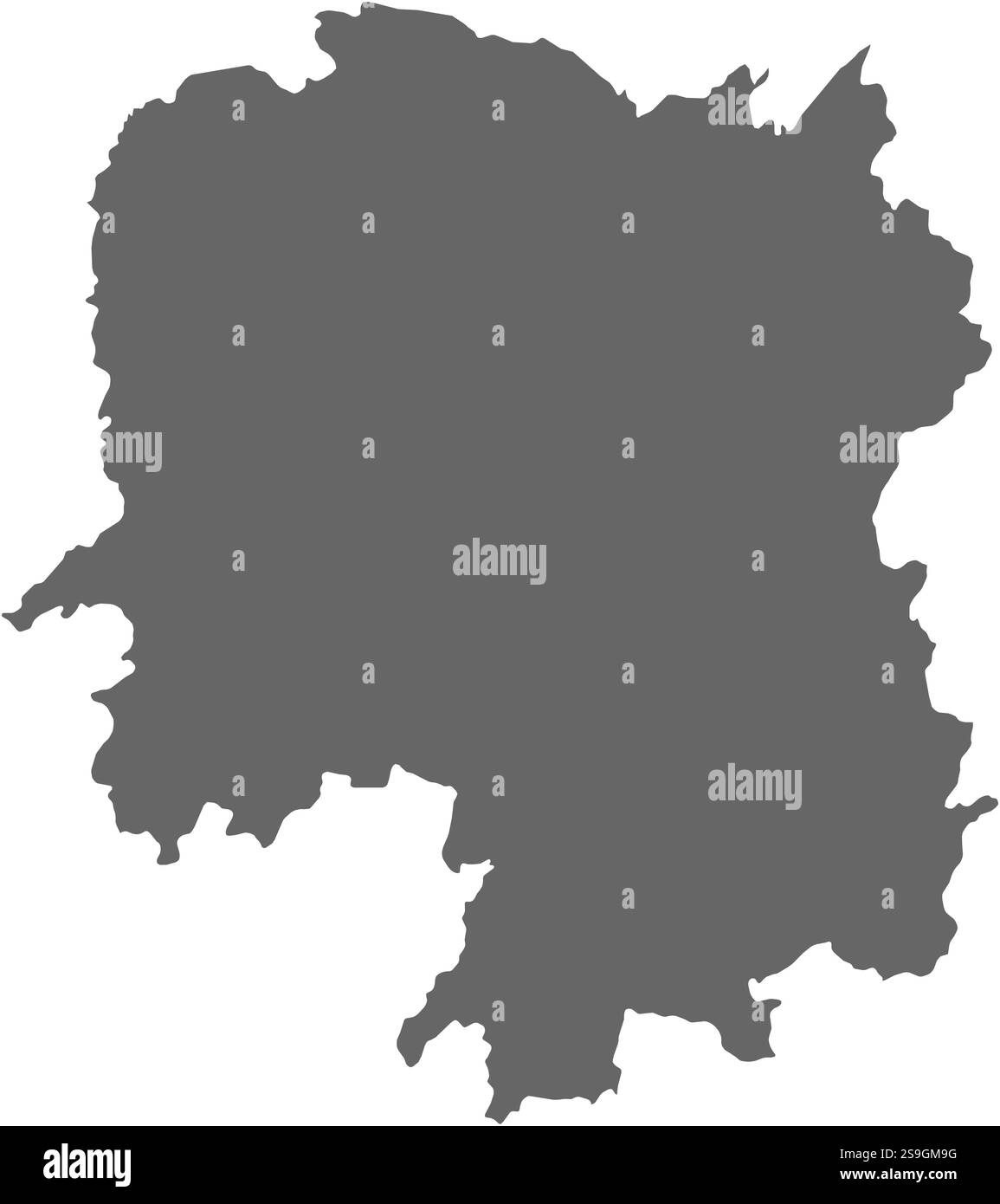 Map of Hunan, a province of China Stock Vector Image & Art - Alamy