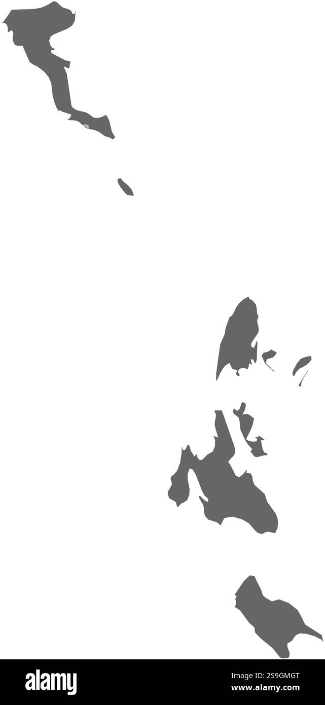 Map of Ionien Islands, a province of Greece Stock Vector Image & Art ...