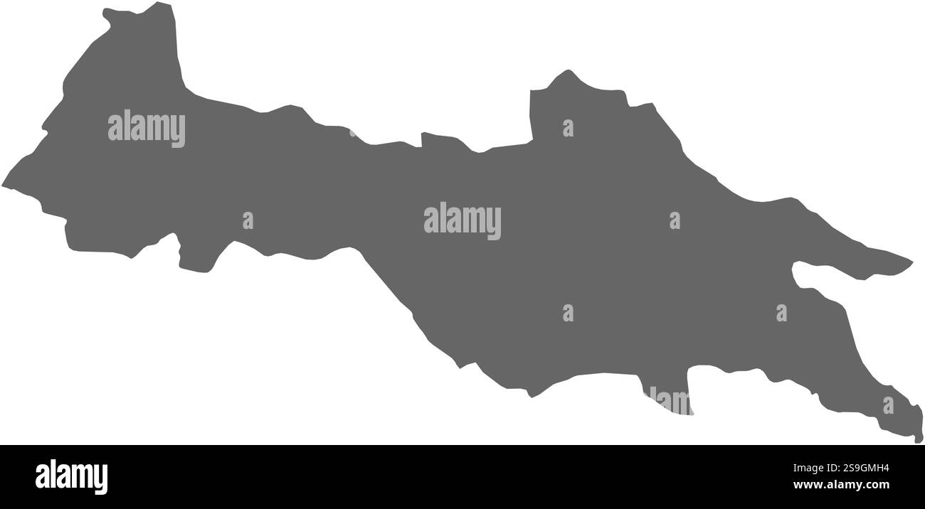 Map of Sucumbios, a province of Ecuador Stock Vector Image & Art - Alamy