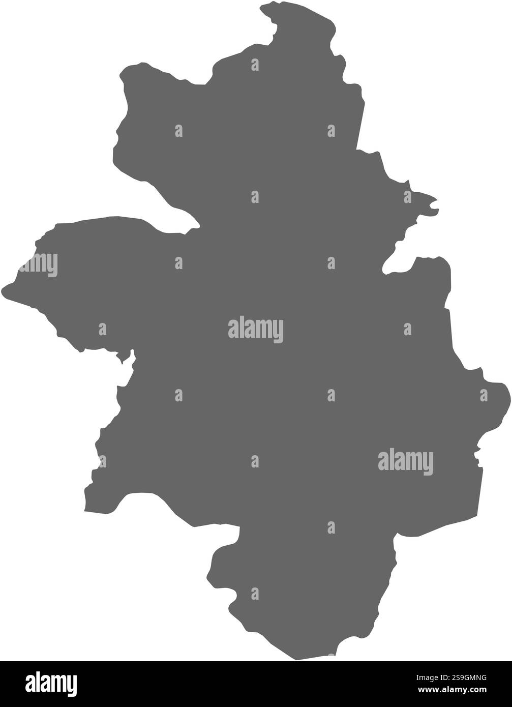 Map of Kankan, a province of Guinea Stock Vector Image & Art - Alamy