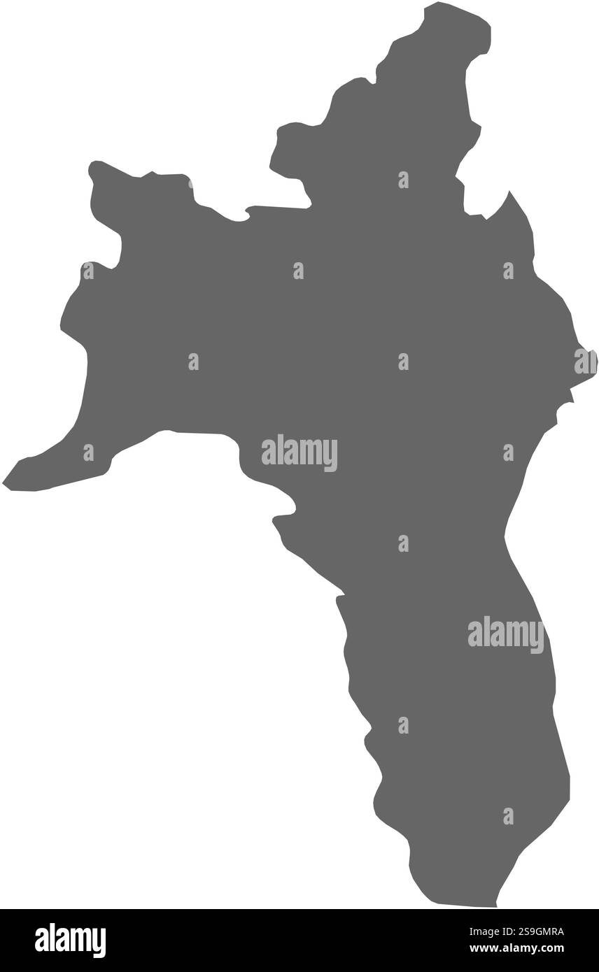 Roscommon county map hi-res stock photography and images - Alamy
