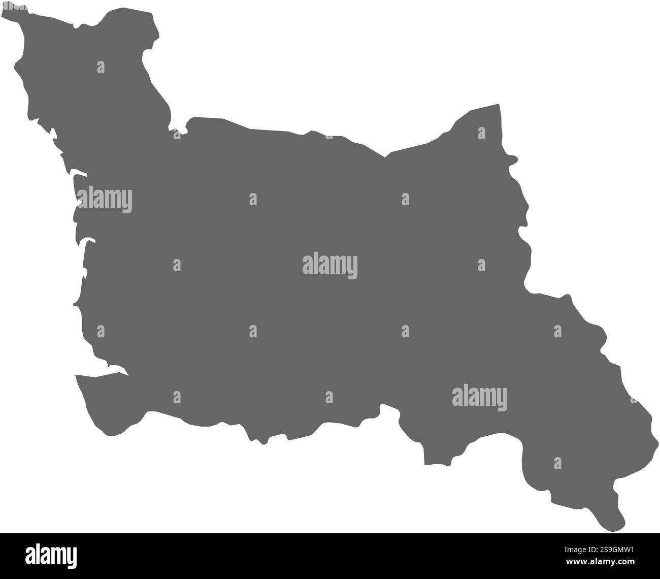 Map of Lower Normandy, a province of France Stock Vector Image & Art ...