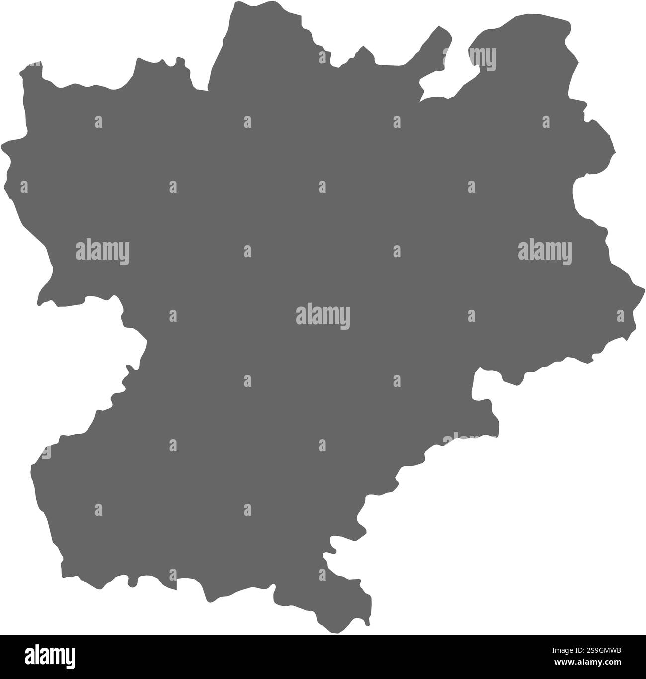 Rhone alpes france map Cut Out Stock Images & Pictures - Alamy