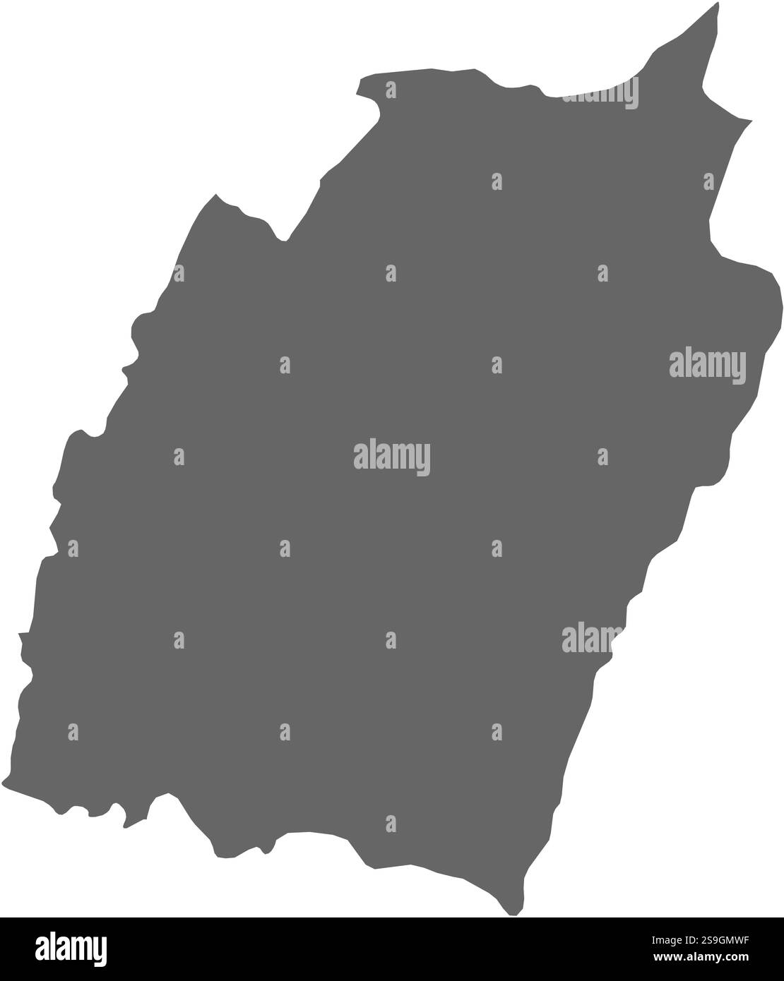 Manipur outline map hi-res stock photography and images - Alamy