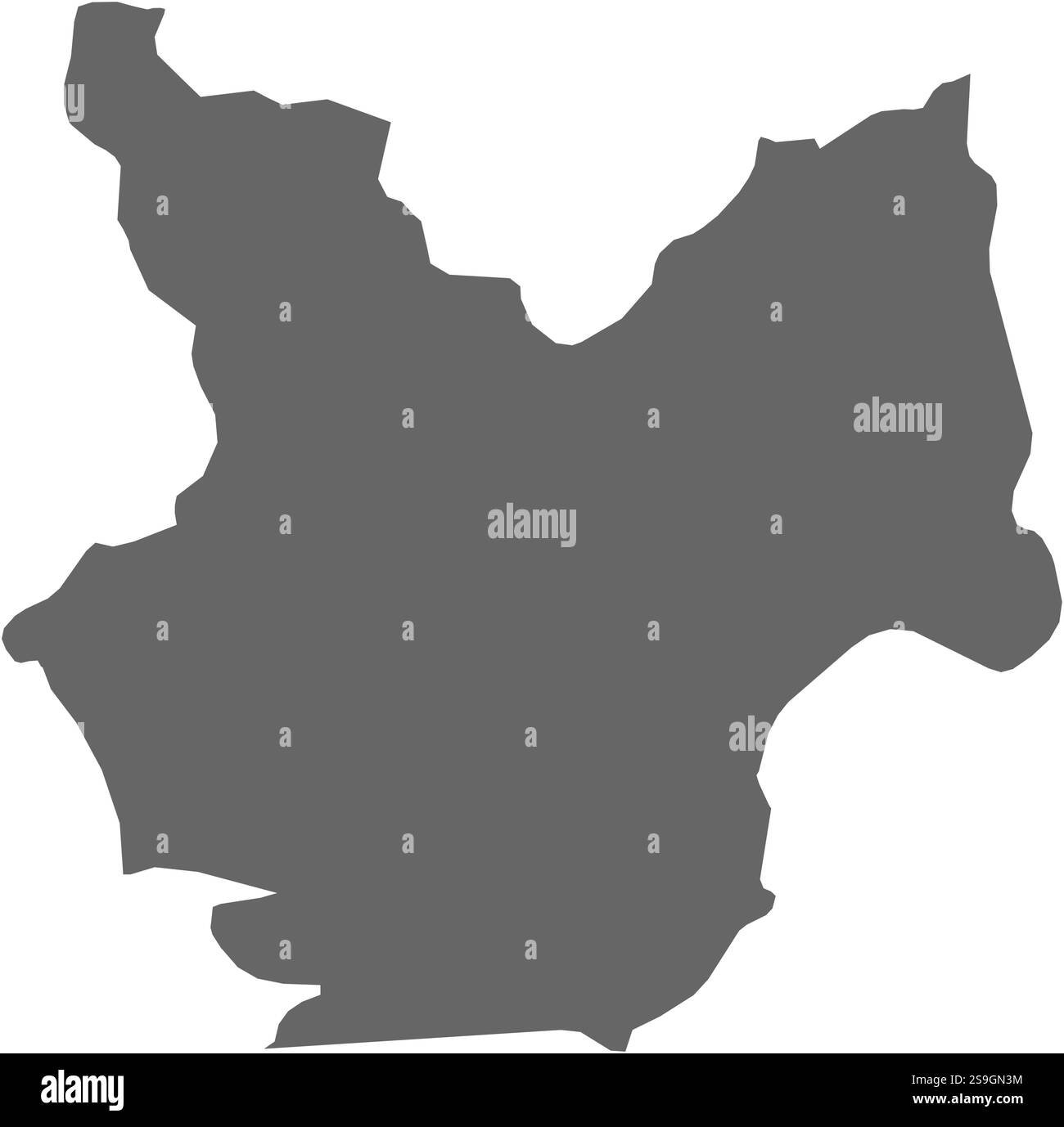 Map of Choluteca, a province of Honduras Stock Vector Image & Art - Alamy