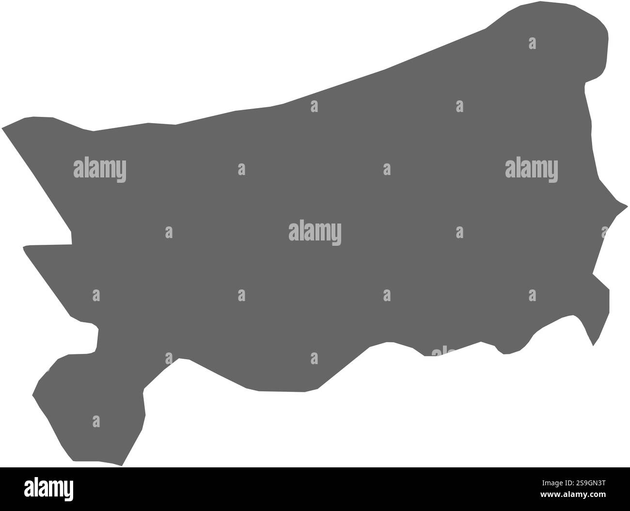 Map of Zacapa, a province of Guatemala Stock Vector Image & Art - Alamy