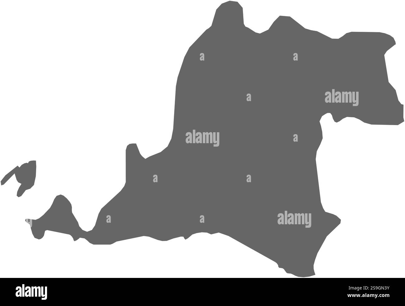 Map of Banten, a province of Indonesia Stock Vector Image & Art - Alamy