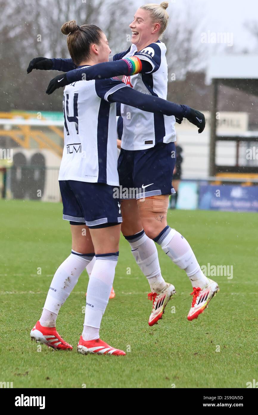 London, England, on 26 January 2025. Bethany England (9 Tottenham ...