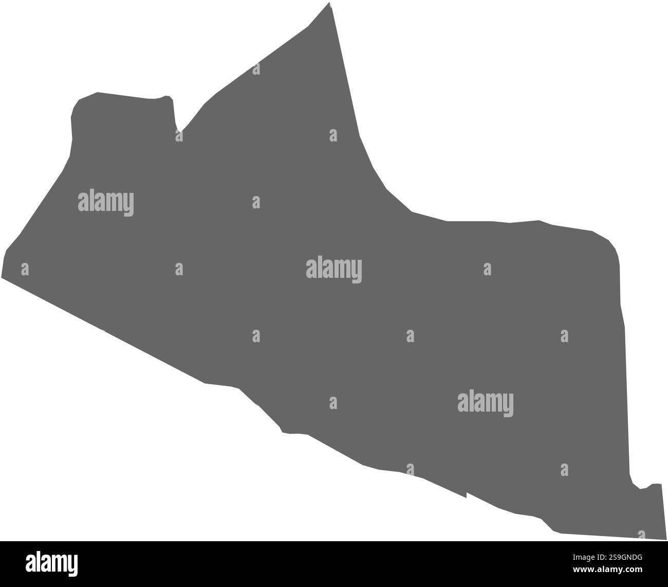 Yogyakarta vector outline map hi-res stock photography and images - Alamy