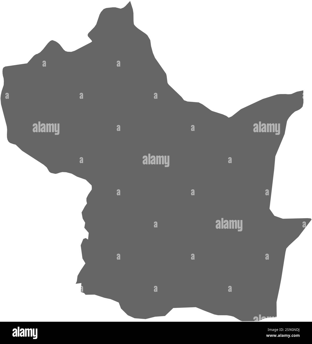 Map of Kampong Speu, a province of Cambodia Stock Vector Image & Art ...