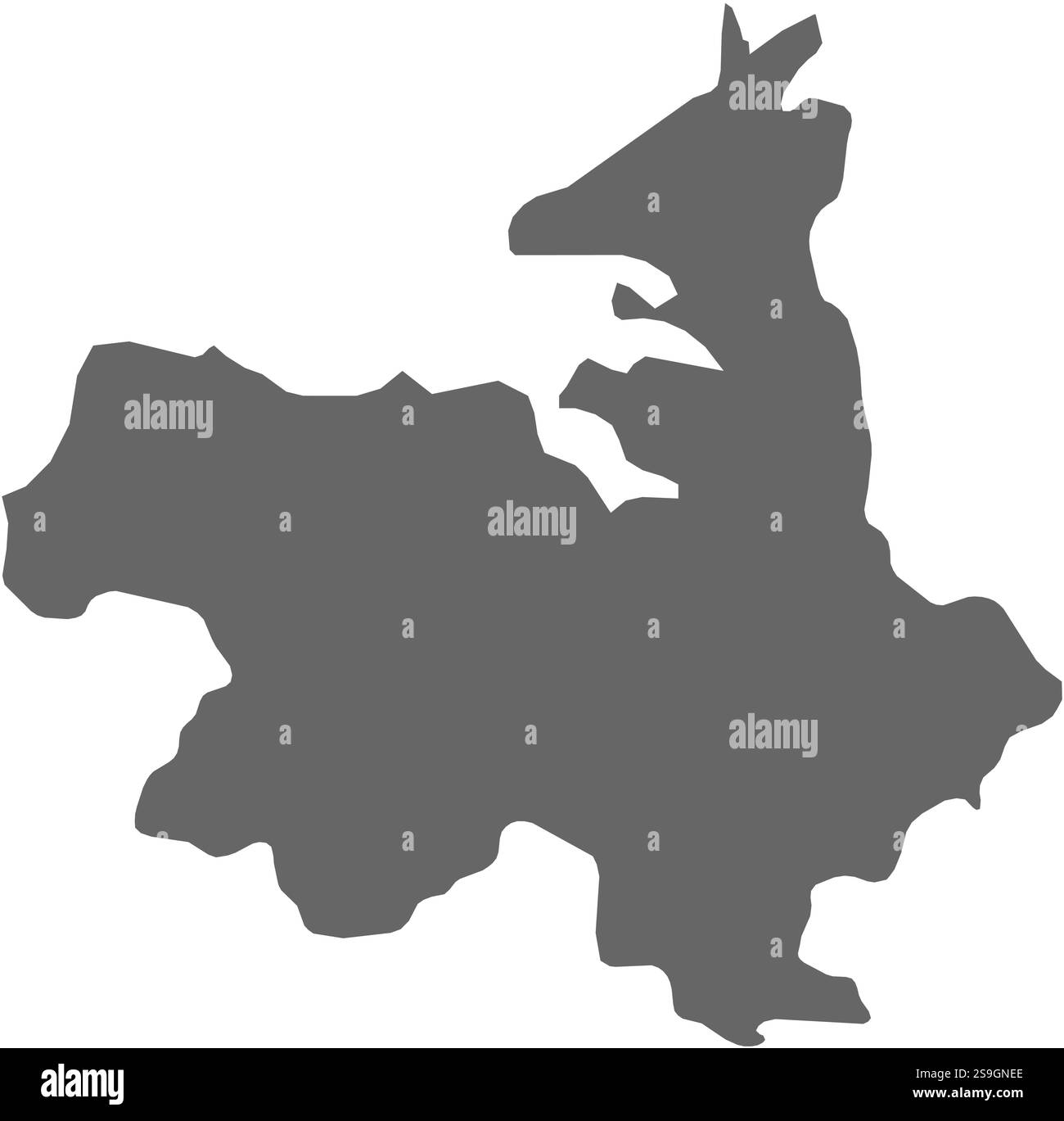 Map of Sligo, a province of Ireland Stock Vector Image & Art - Alamy