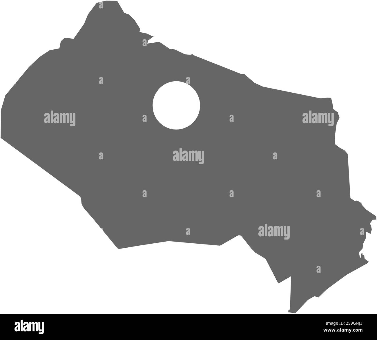 Map of Kyzylorda, a province of Kazakhstan Stock Vector Image & Art - Alamy