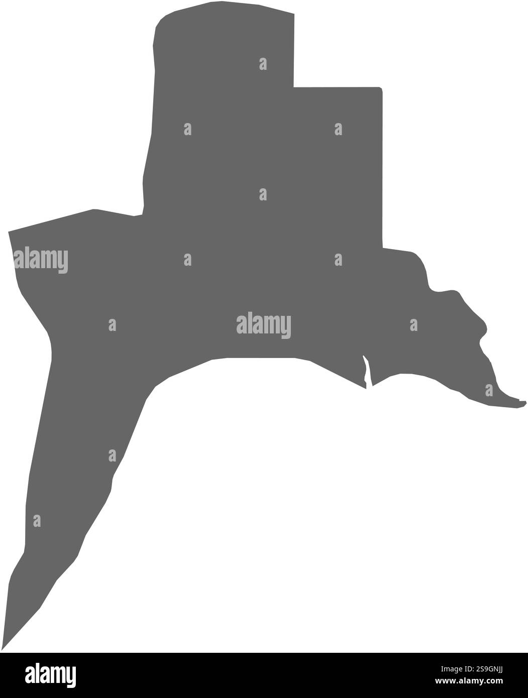 Map of Basra, a province of Iraq Stock Vector Image & Art - Alamy