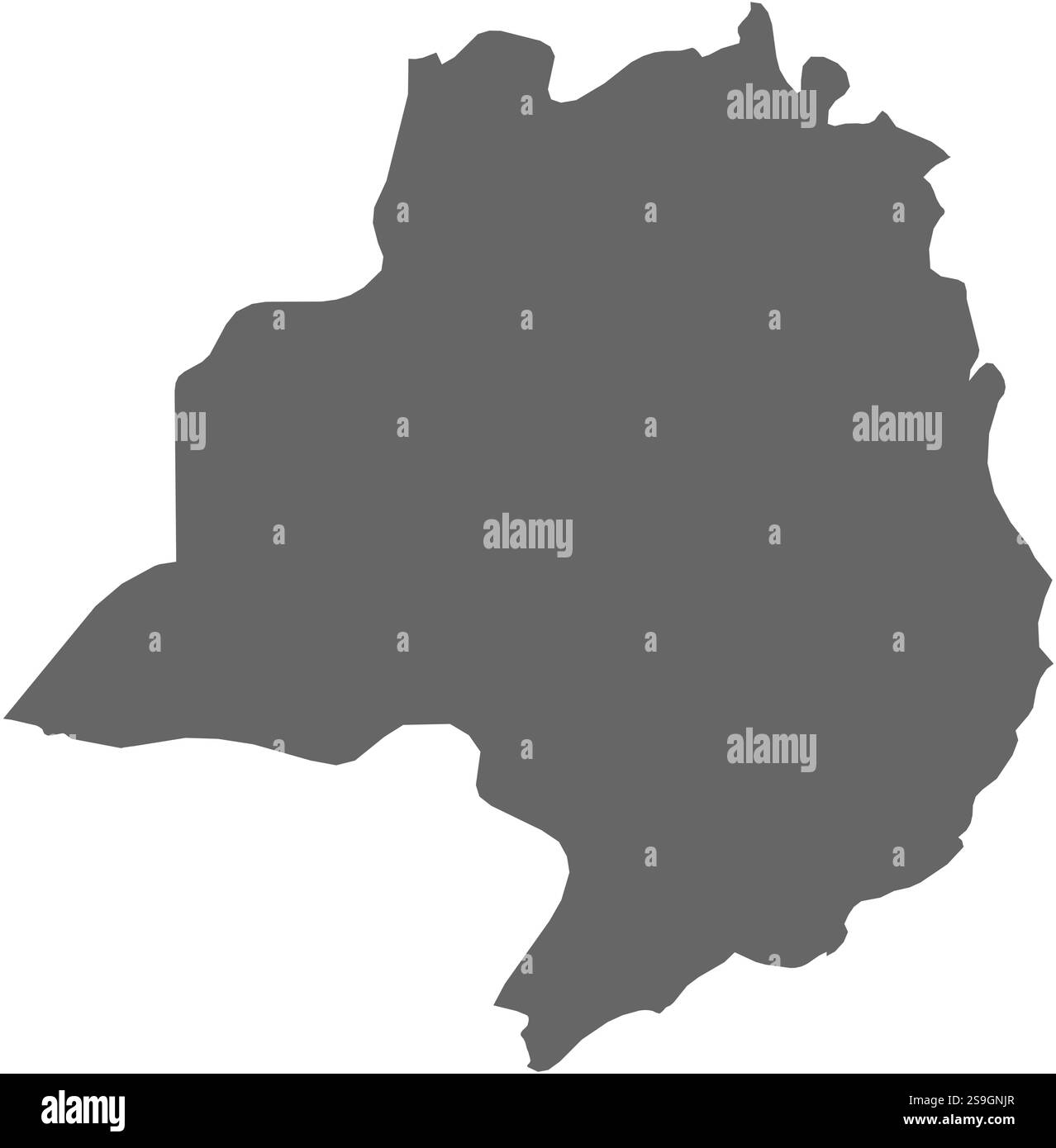 Outline map of lofa Cut Out Stock Images & Pictures - Alamy