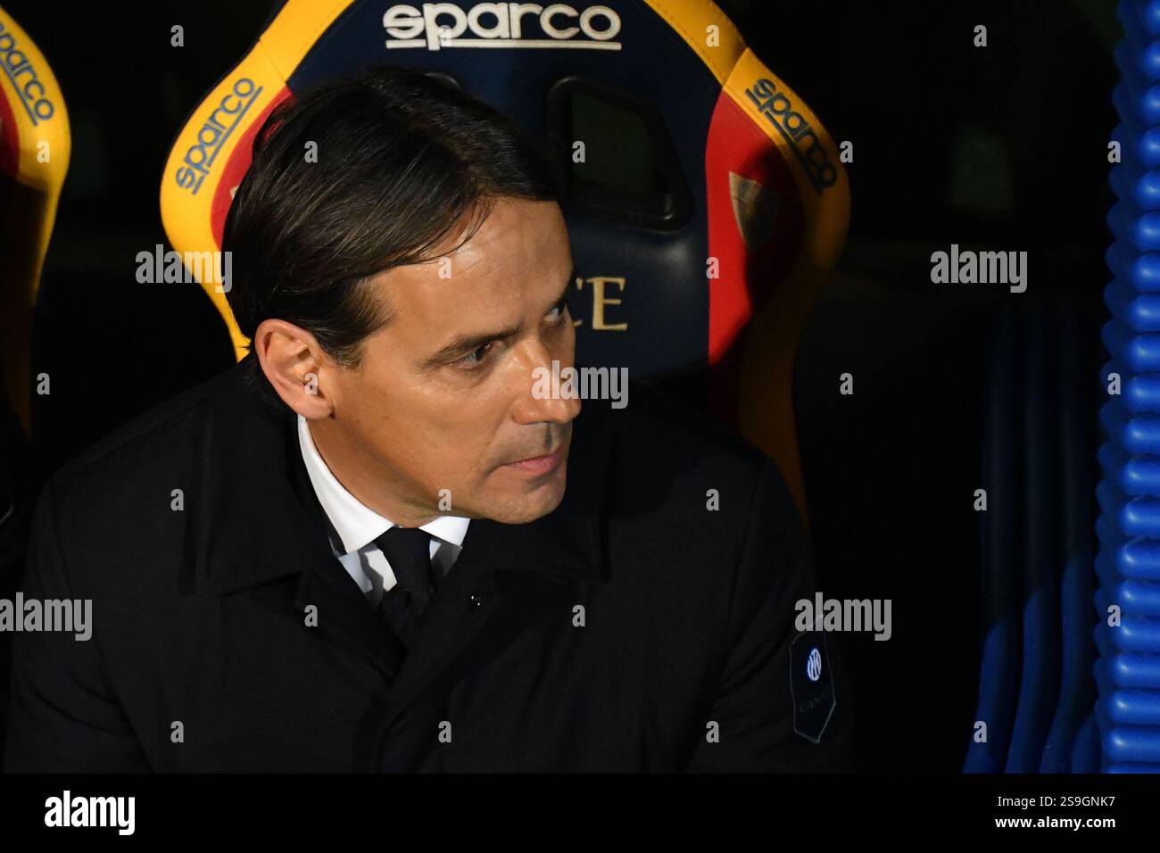 Simone Inzaghi during Us Lecce vs Fc Internazionale Italian soccer ...