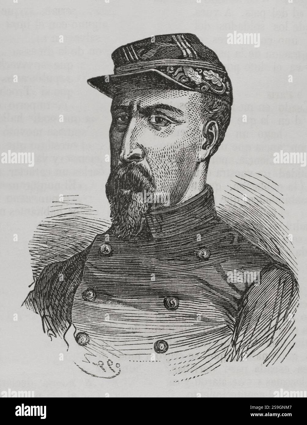 Auguste-Alexandre Ducrot (1817-1882). French general. Portrait ...