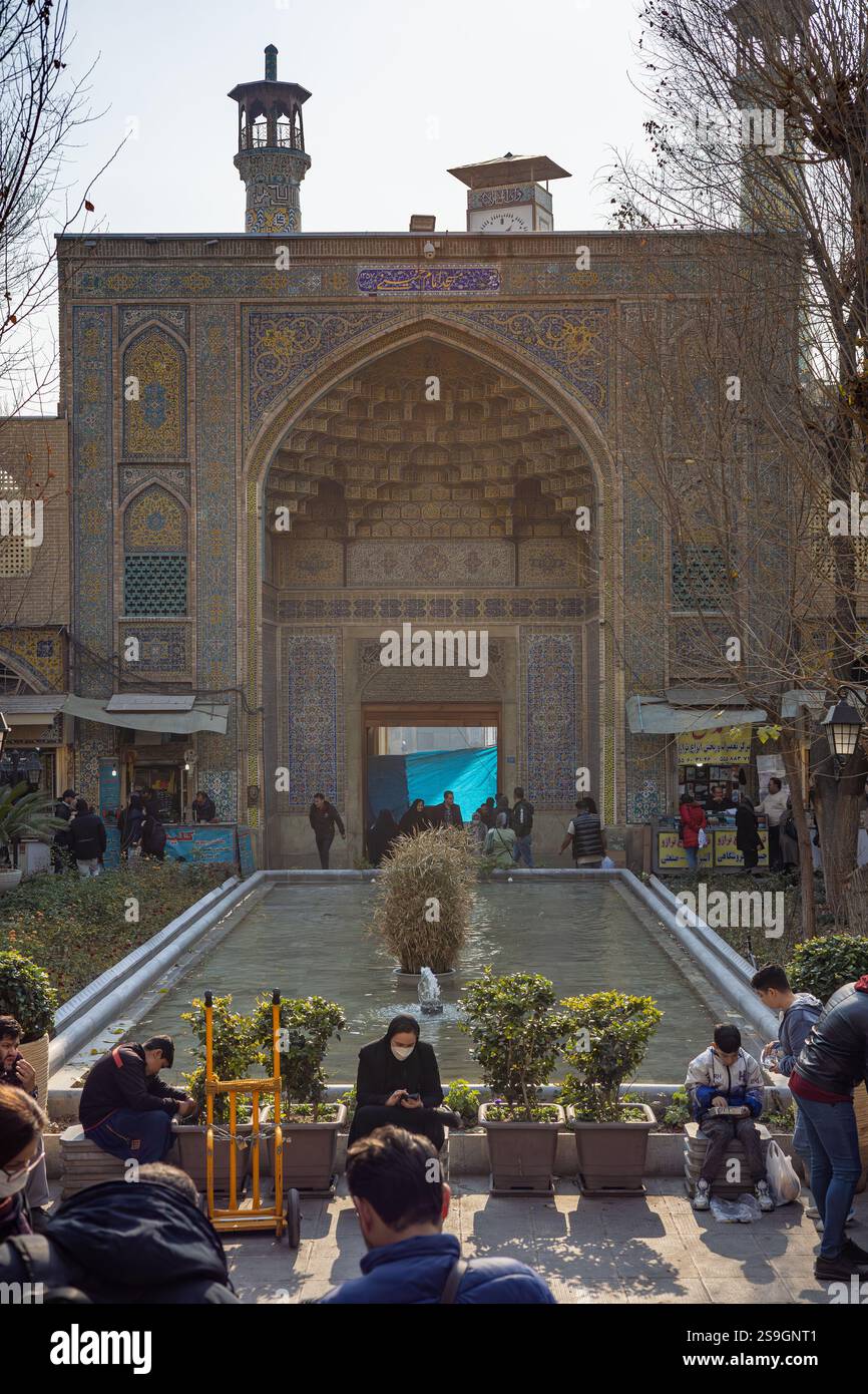 Grand Bazaar Mosque, Tehran Stock Photo - Alamy