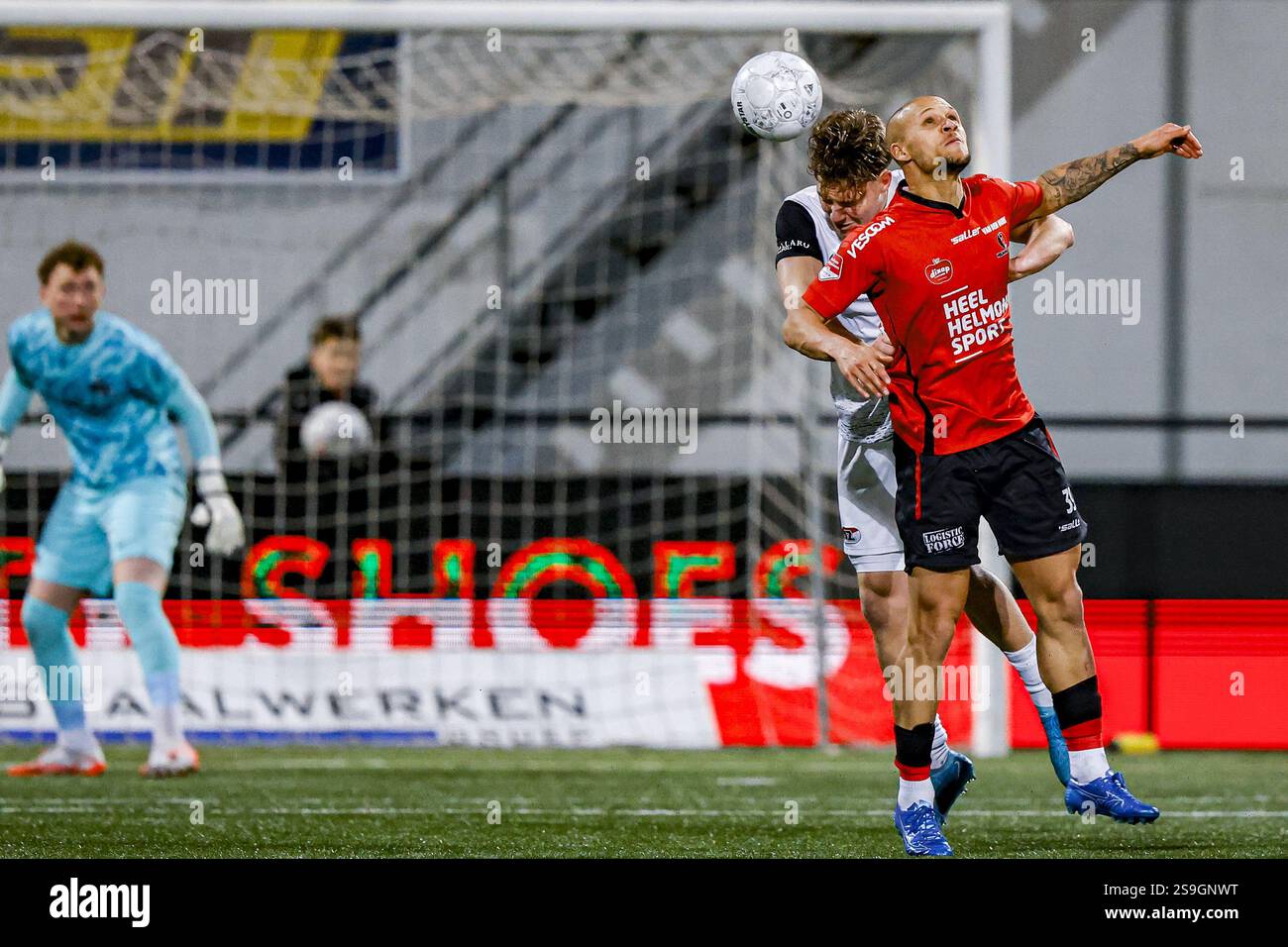 HELMOND , 26-01-2025 , GS Staalwerken Stadium , football ...