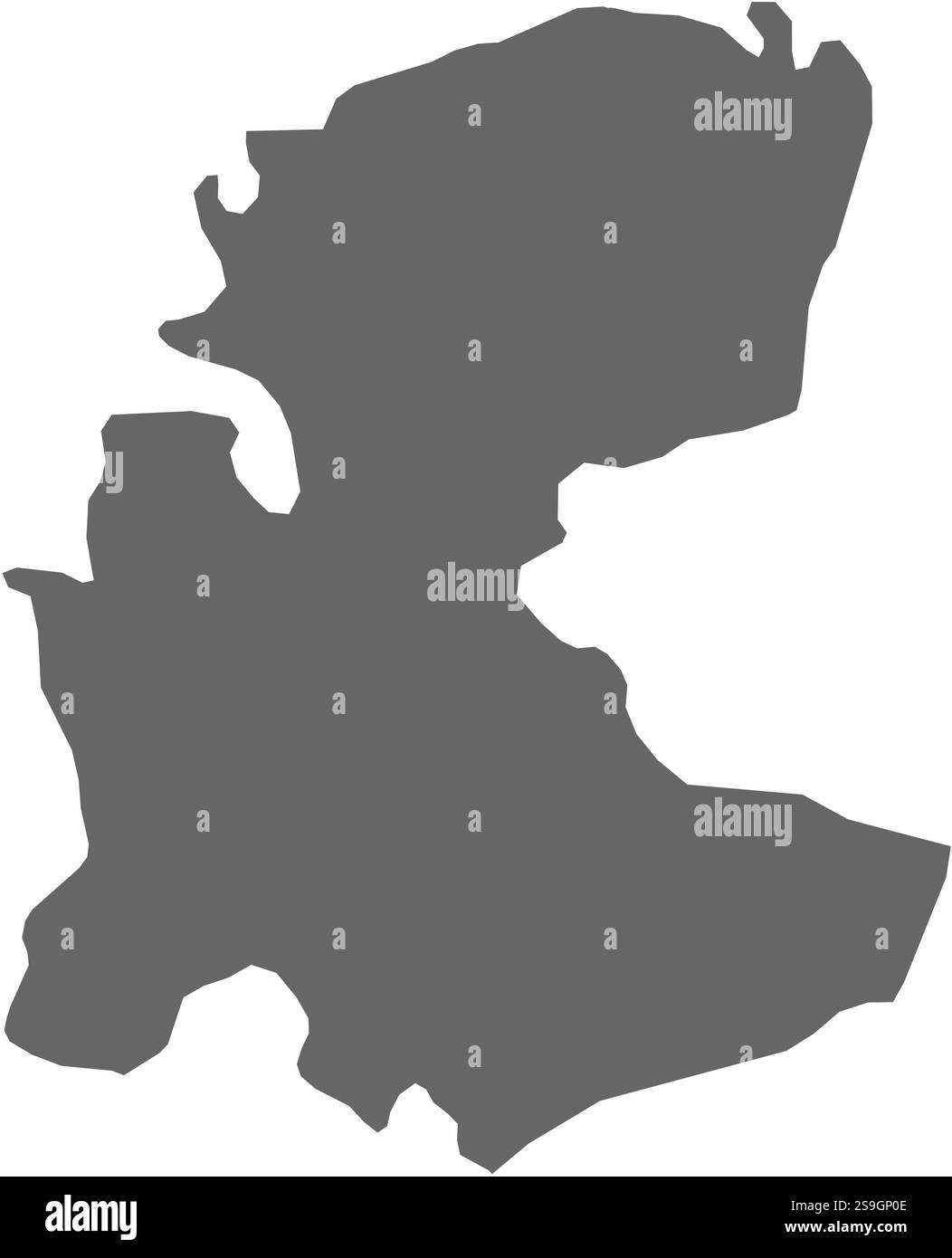 Map of Markazi, a province of Iran Stock Vector Image & Art - Alamy