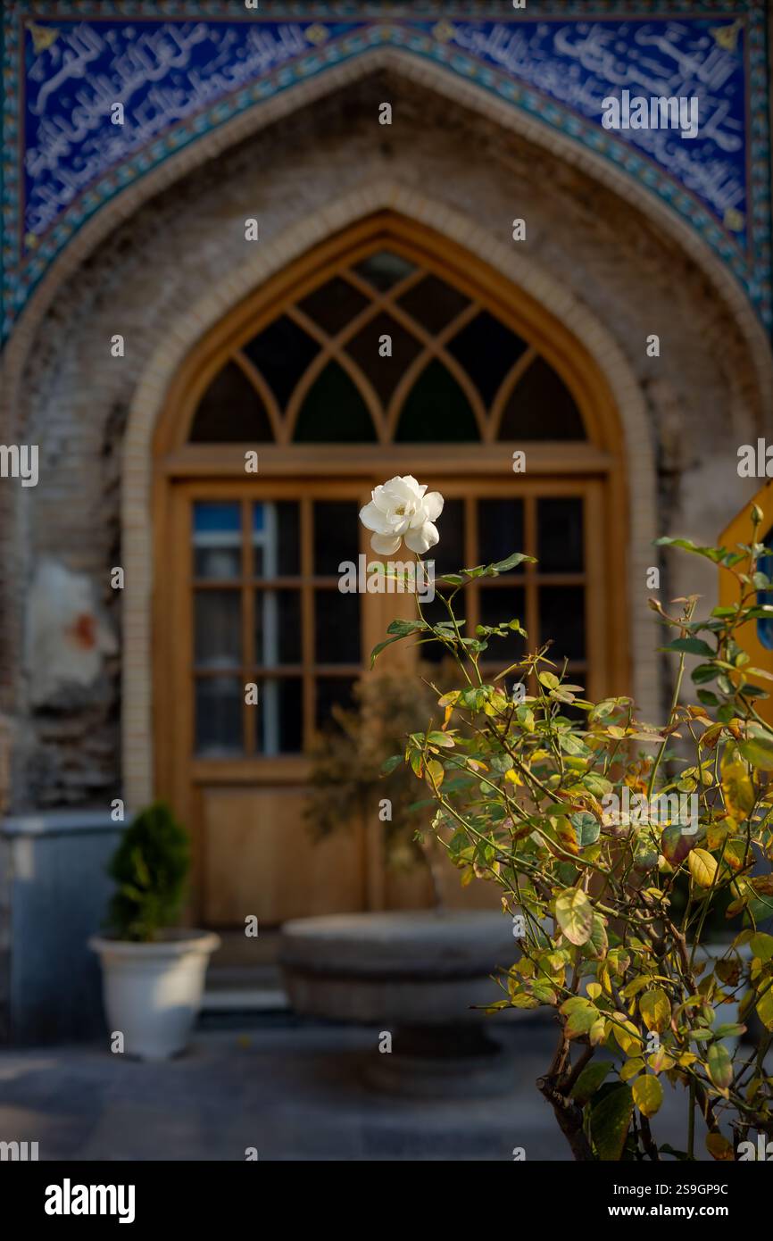 Grand Bazaar Mosque, Tehran Stock Photo - Alamy