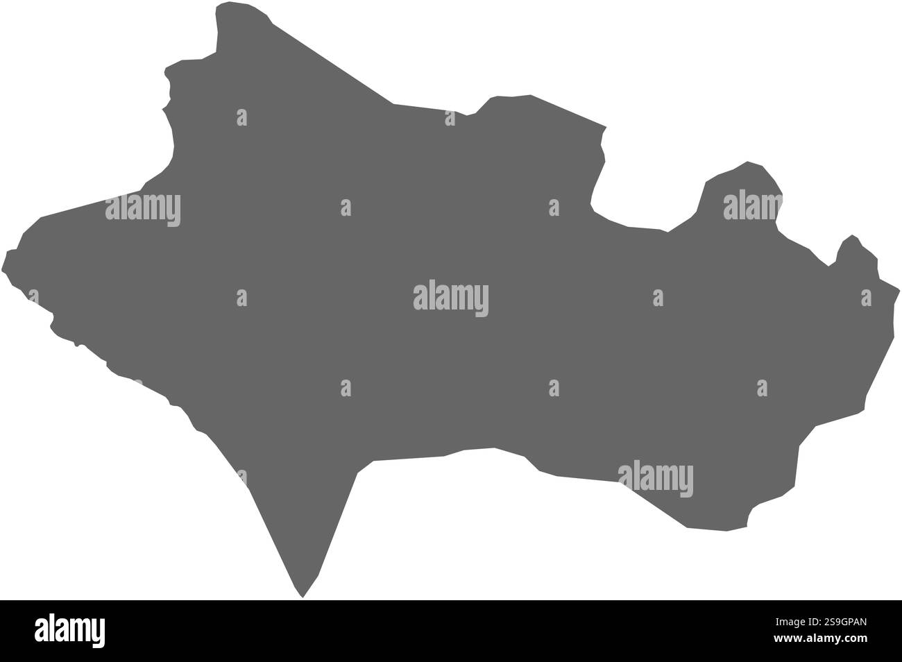 Map of Lorestan, a province of Iran Stock Vector Image & Art - Alamy