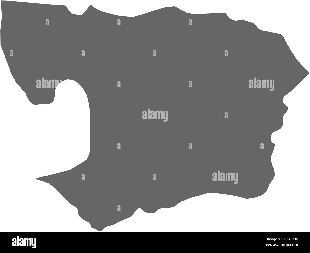 Map of Battambang, a province of Cambodia Stock Vector Image & Art - Alamy