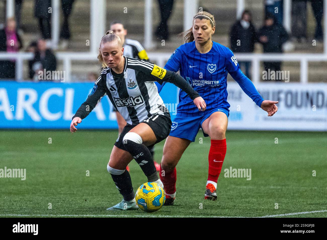 Newcastle upon Tyne, England - January 26th 2025: Freya Gregory of ...