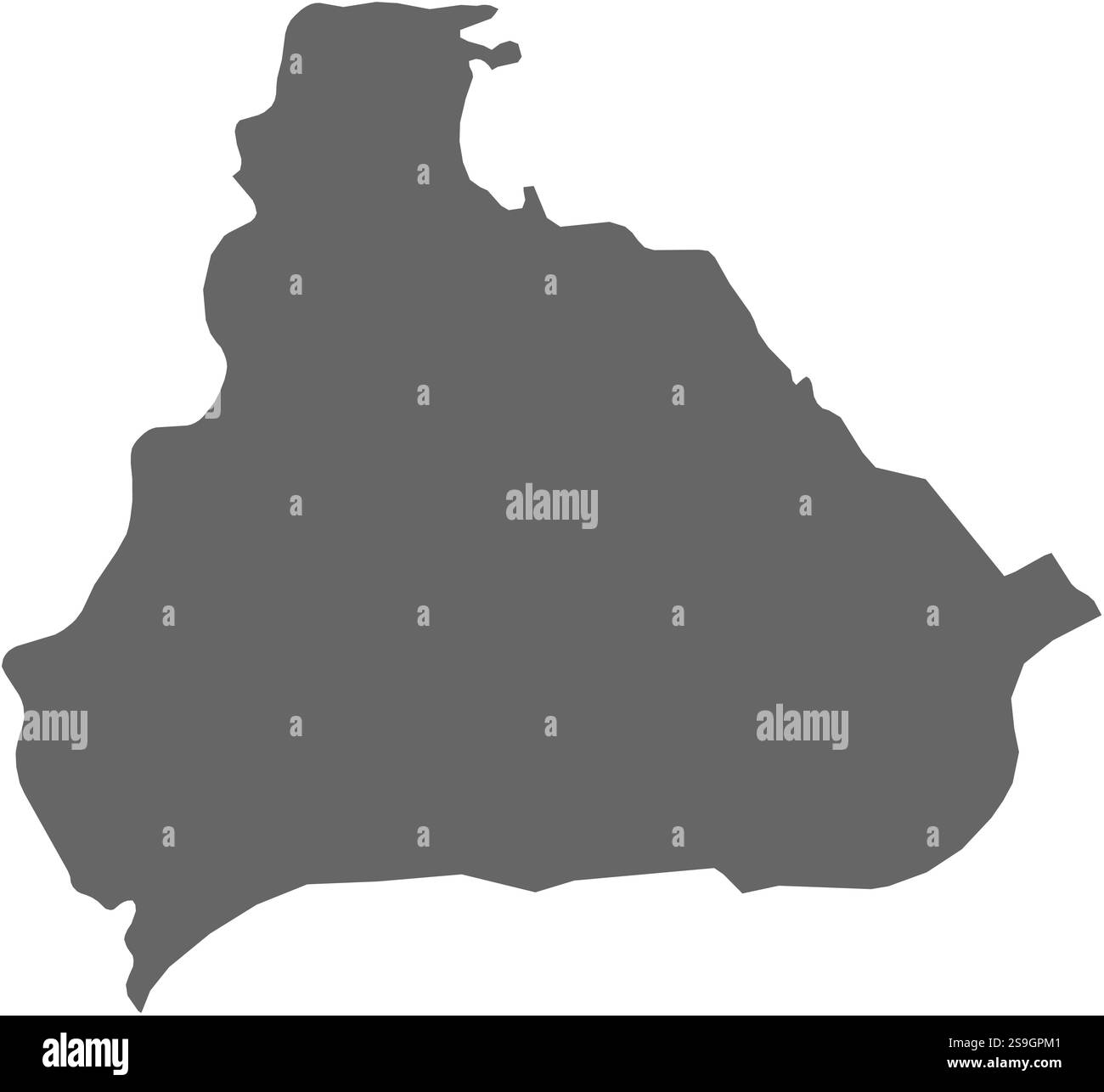 Map of Kangwon, a province of North Korea Stock Vector Image & Art - Alamy