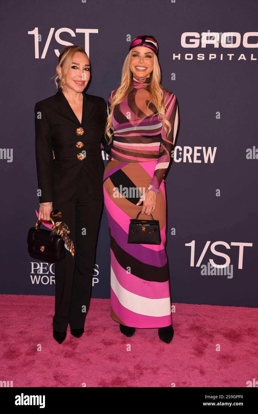 HALLANDALE, FL - JANUARY 25: Marysol Patton and Alexia Nepola attend Pegasus World Cup 2025 at ...