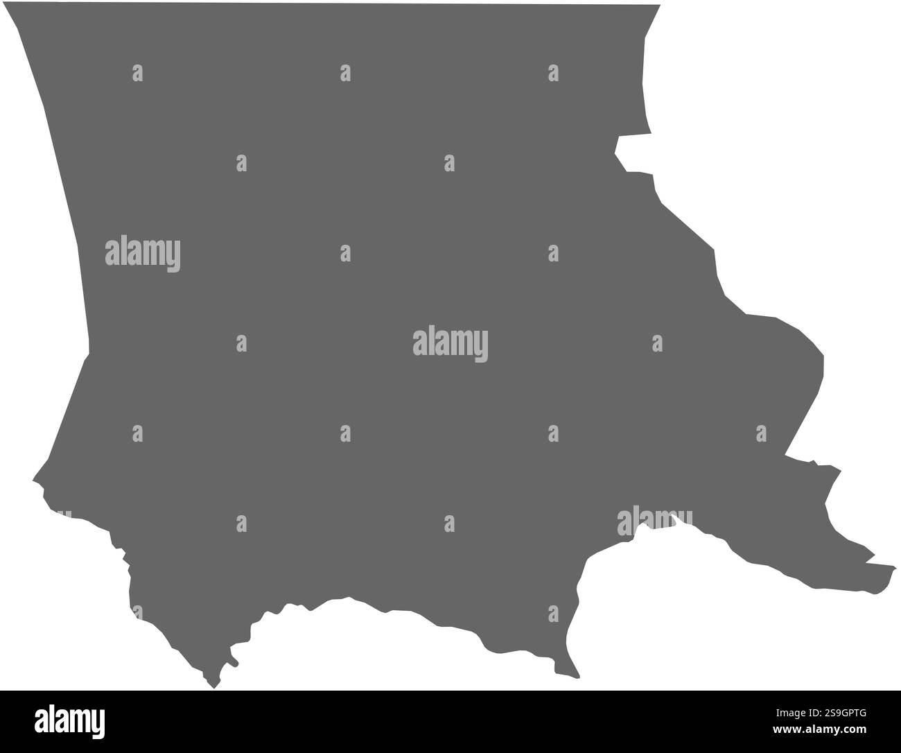 Map of Jambyl, a province of Kazakhstan Stock Vector Image & Art - Alamy