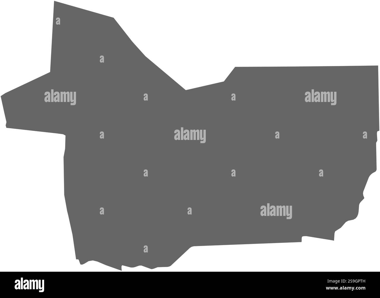 Gao vector outline map hi-res stock photography and images - Alamy
