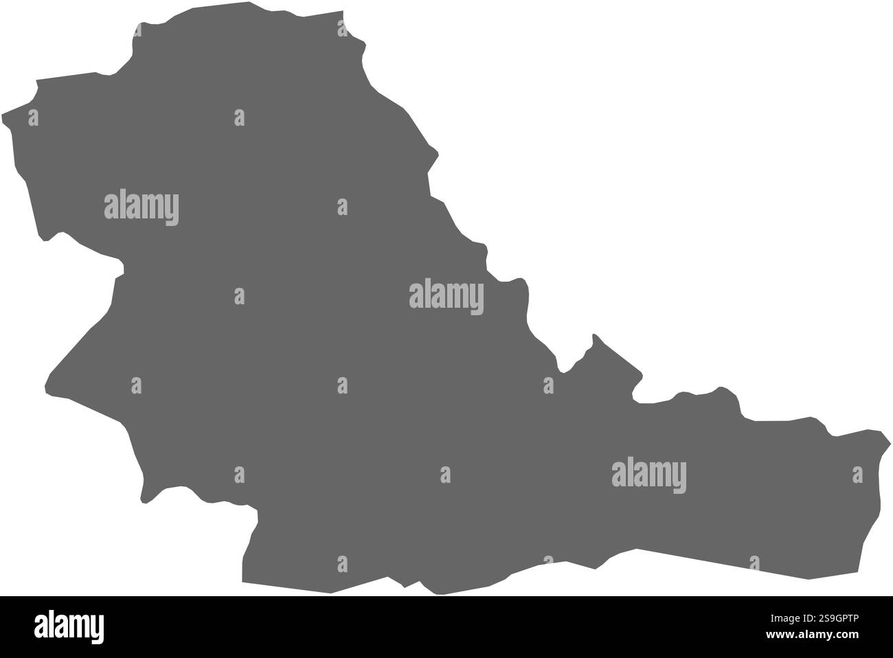 Map of Taurage, a province of Lithuania Stock Vector Image & Art - Alamy