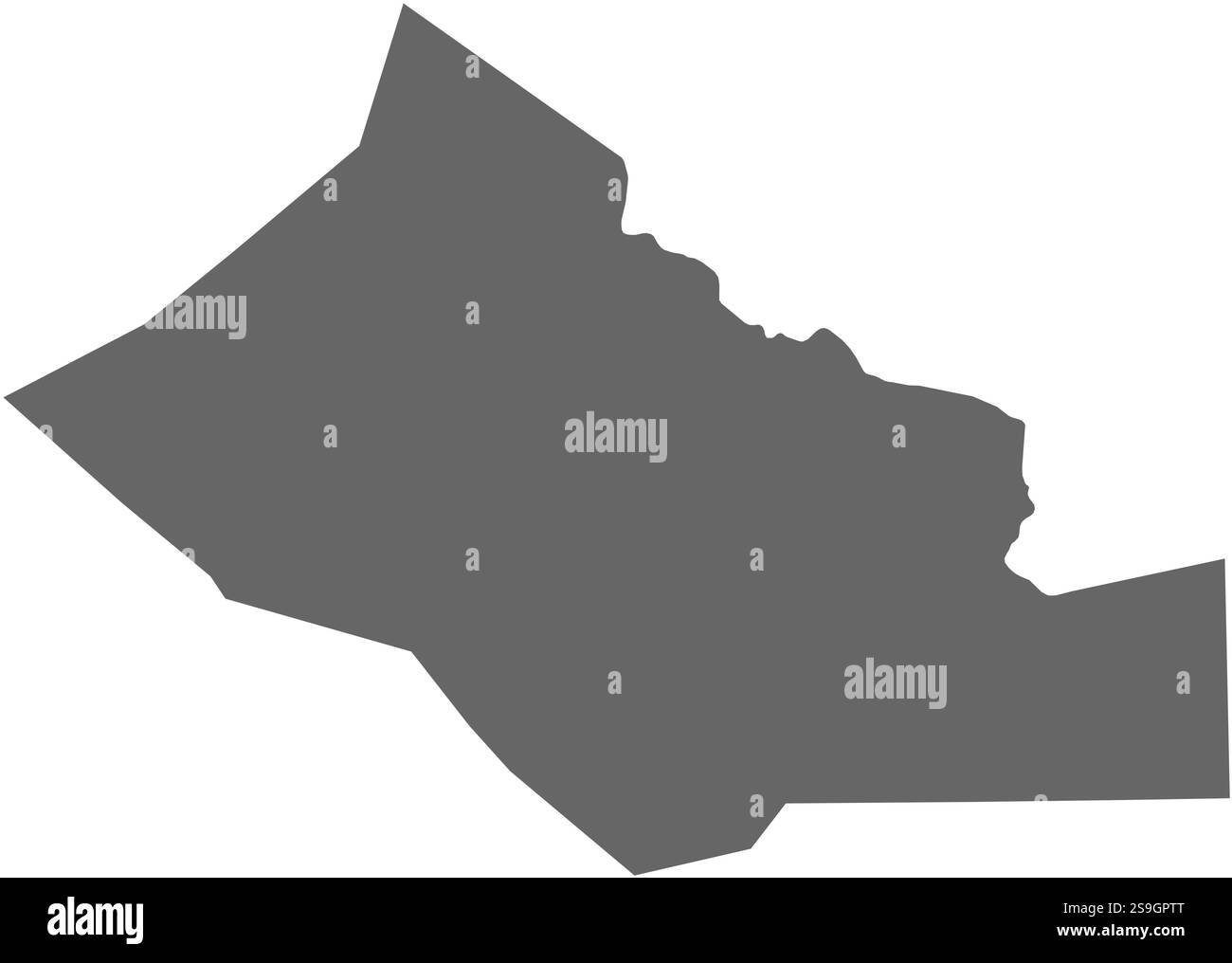 Map of Kidal, a province of Mali Stock Vector Image & Art - Alamy