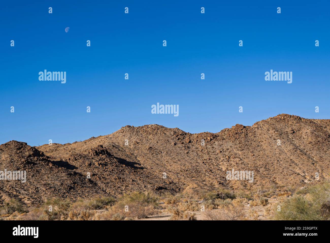 The majestic landscape of the Mojave Desert in Southern California ...