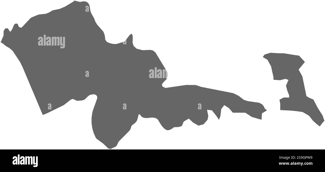 Mafeteng vector map hi-res stock photography and images - Alamy