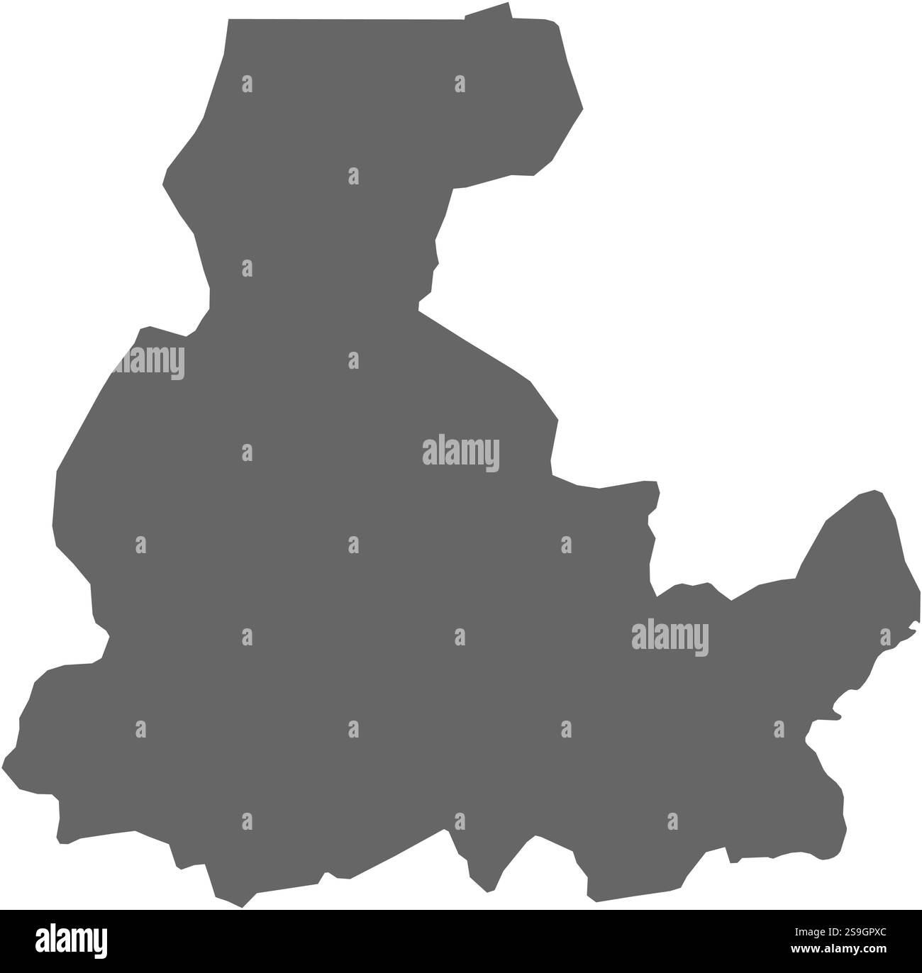 Segou vector map hi-res stock photography and images - Alamy