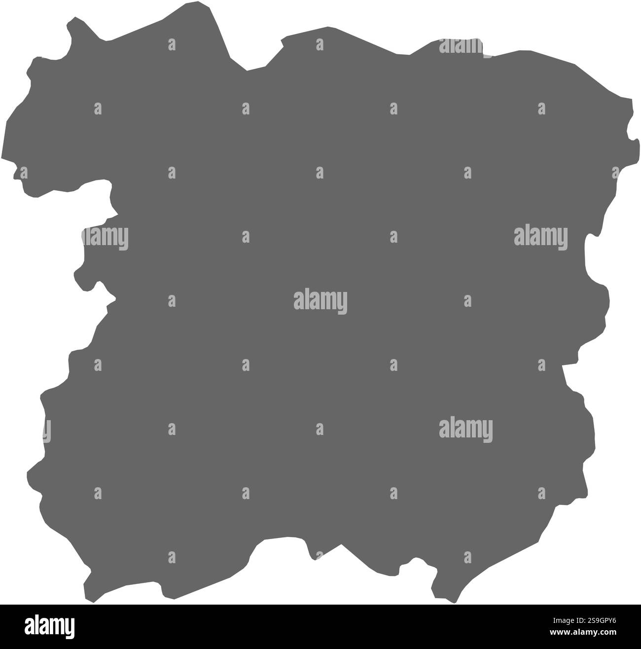 Map of Siauliai, a province of Lithuania Stock Vector Image & Art - Alamy