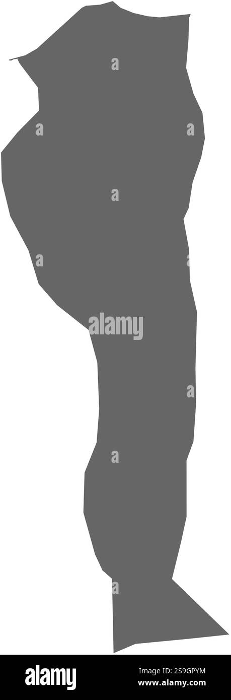 Map of Jabal al Akhdar, a province of Libya Stock Vector Image & Art ...