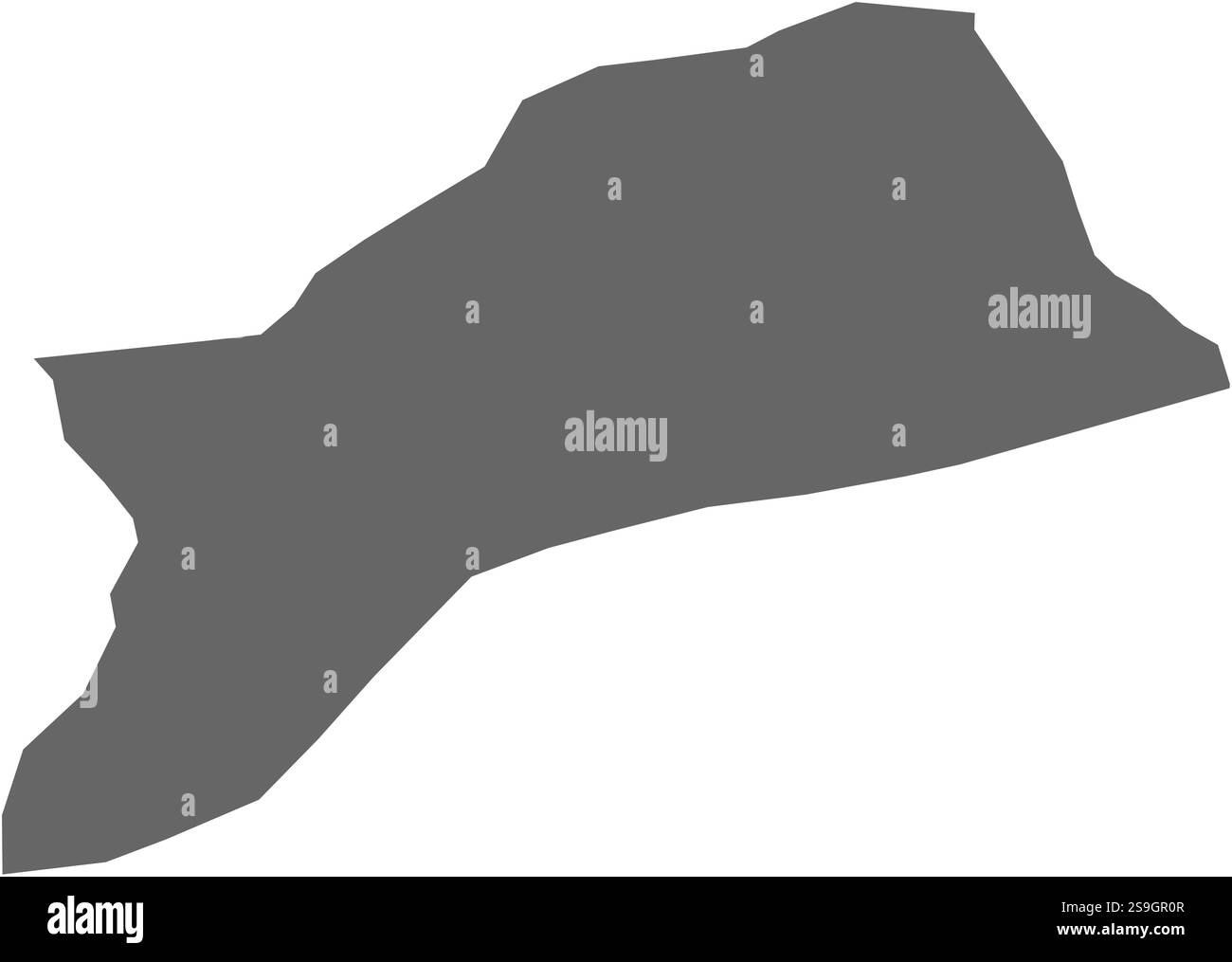 Sabha vector outline map hi-res stock photography and images - Alamy