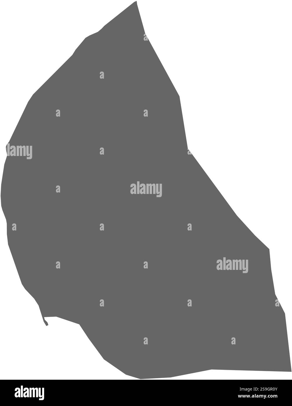 Benghazi vector outline map hi-res stock photography and images - Alamy